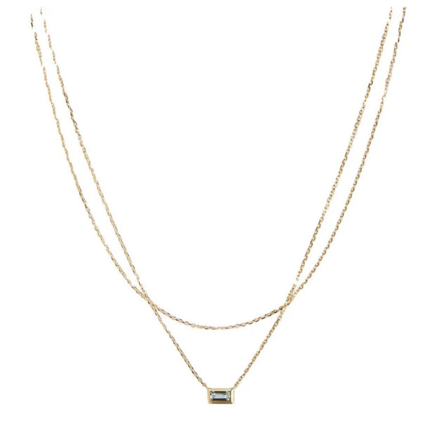 Seeing double gold necklace – Tarnish Proof Jewellery – Just Mine